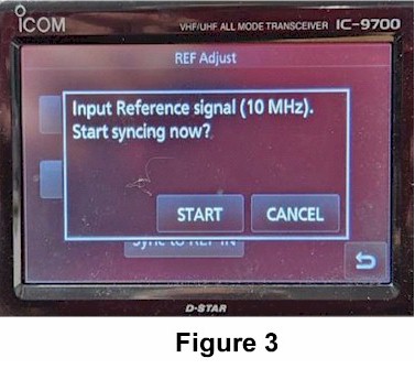 IC9700 Injection Lock – Operational Check – VK4AMG